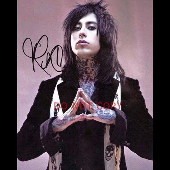 Other | Ronnie Radke Singer Falling In Reverse Signed Reprint 8x1 Photo ...